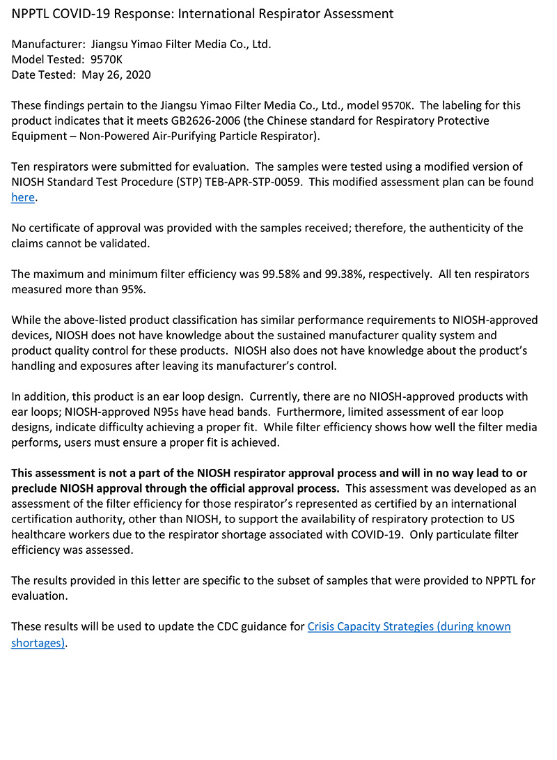 Eimo 9570K - Buy eimo 9570K Product on Yimao Filter Material Co., Ltd.